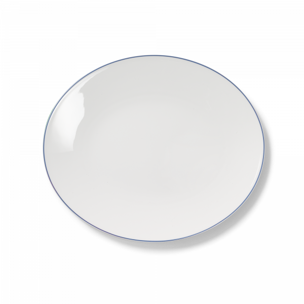 Dibbern Simplicity Oval Platter Light Blue (32cm) 322012506 – Biggs Ltd