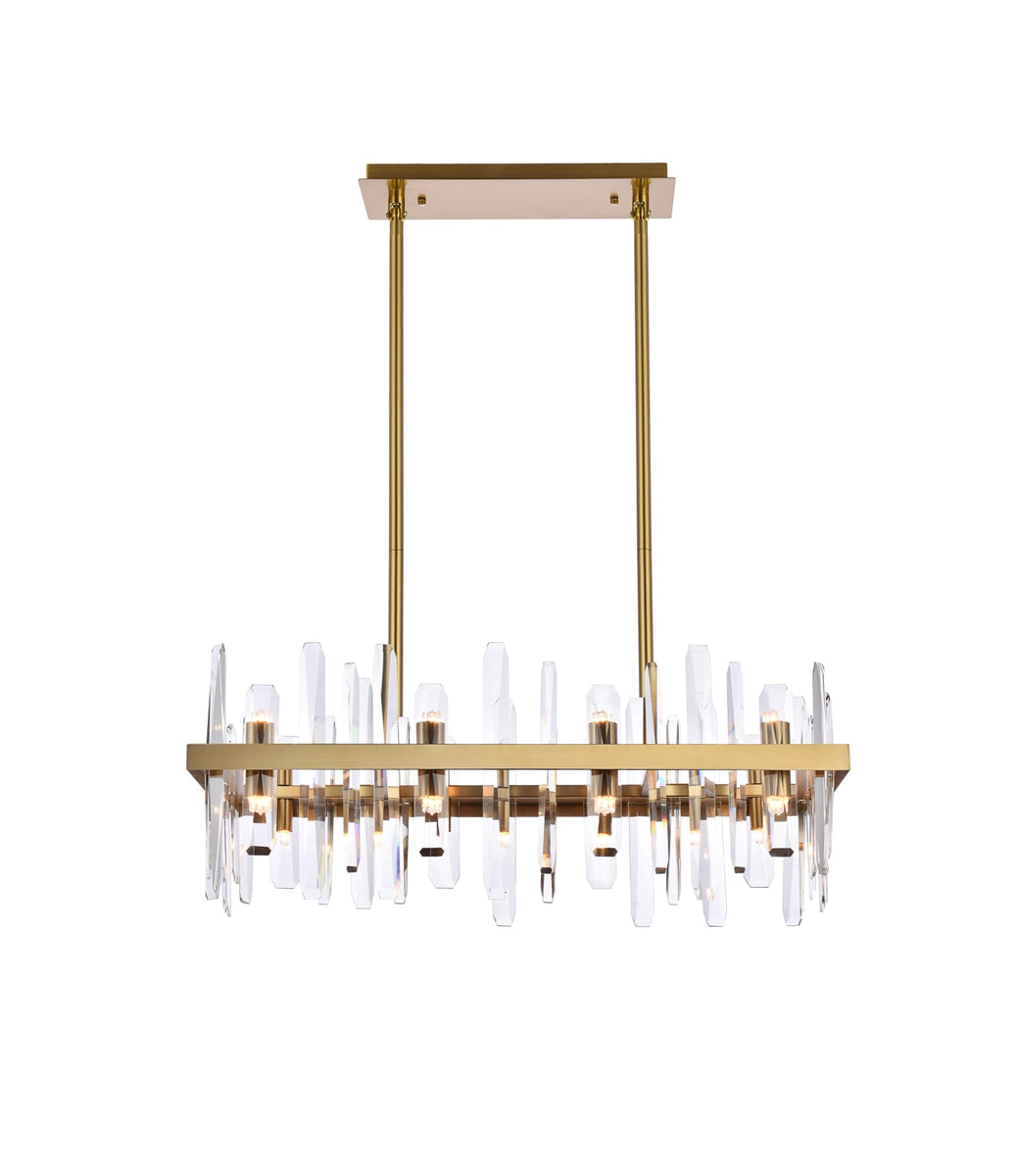 Elegant Lighting Chandelier 2200G30SG – Biggs Ltd