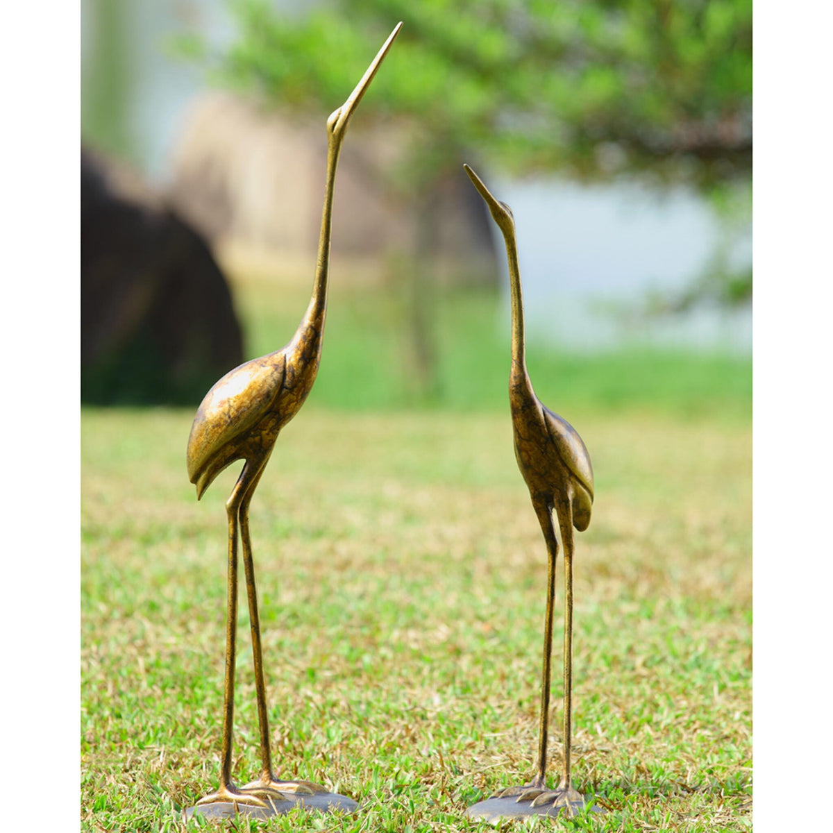 SPI Crane Pair Sculpture 33688 – Biggs Ltd