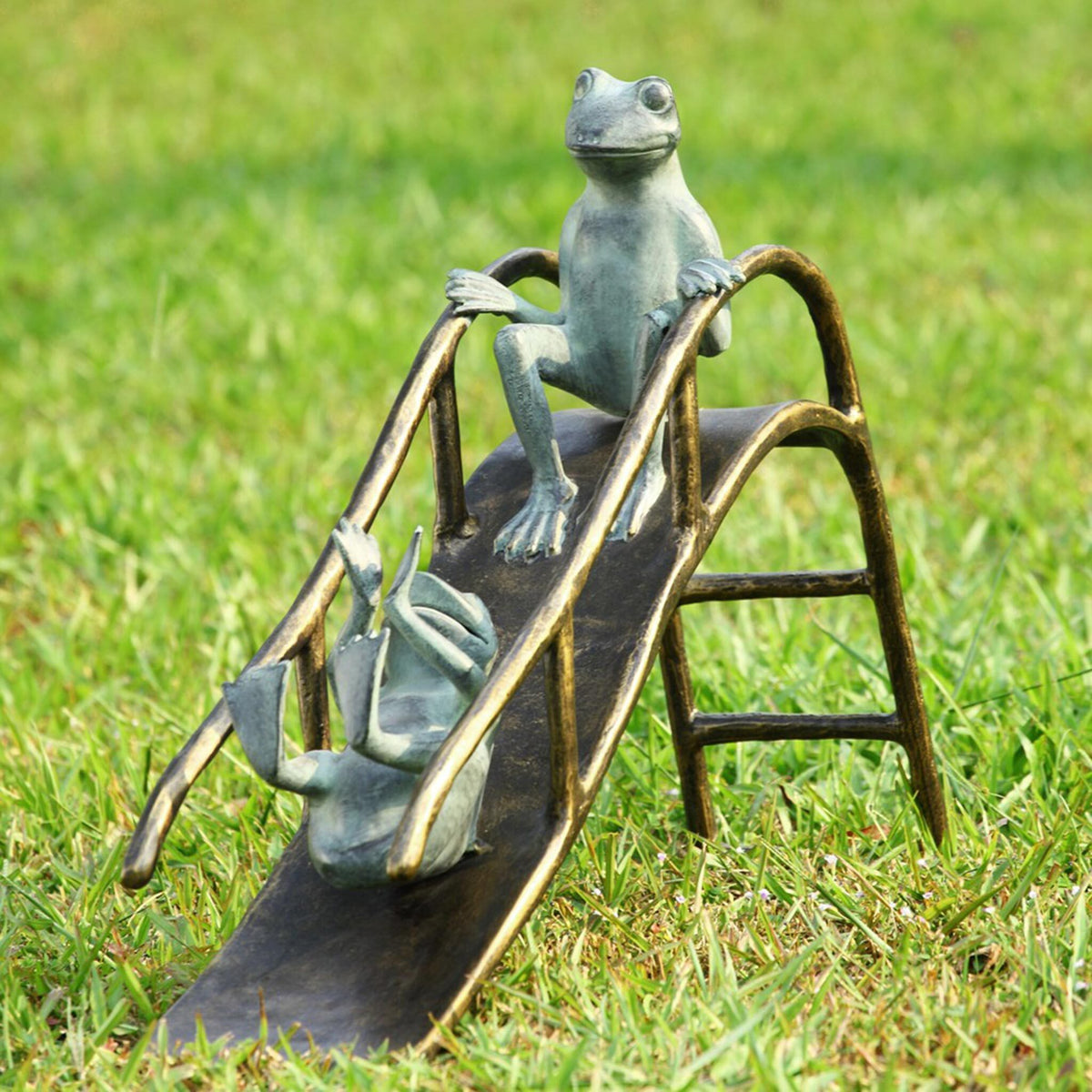 SPI Sliding Frogs Garden Sculpture 33789 – Biggs Ltd