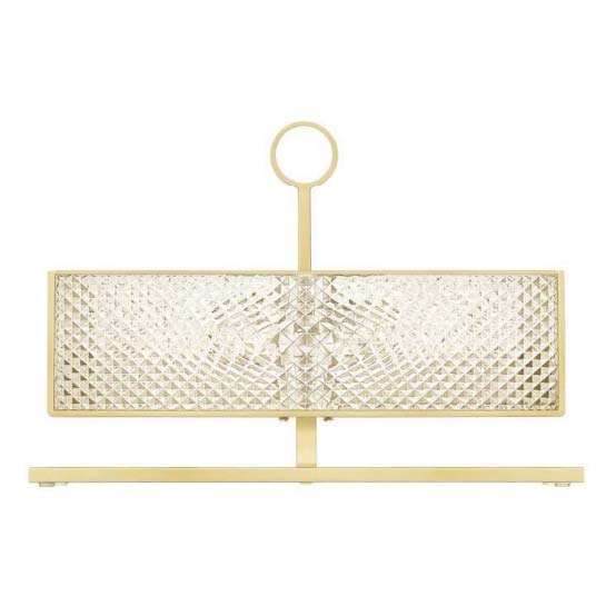 St Louis Crystal Vibration Gold Finish Table Lamp – Biggs Ltd