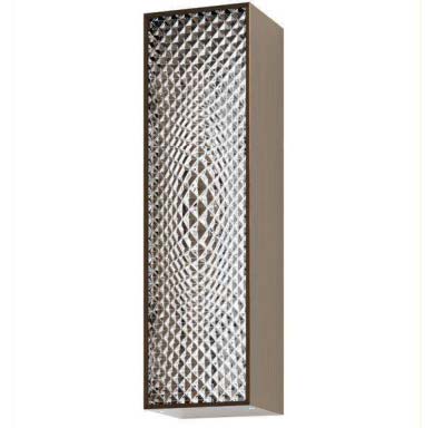St Louis Crystal Vibration 1 Light Bronze Finish Sconce – Biggs Ltd