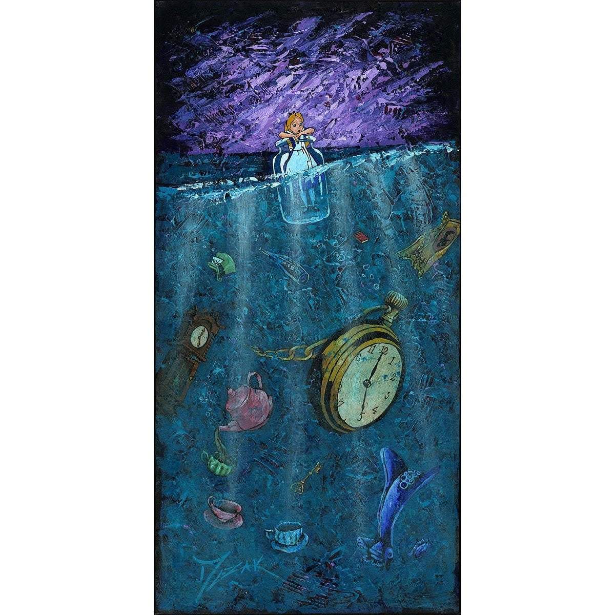 Disney Fine Art - Bottled Up Alice – Biggs Ltd