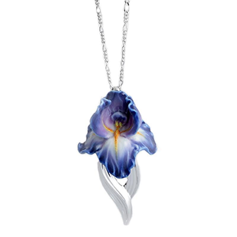 Franz Collection Blue Iris Necklace FJ00318 – Biggs Ltd