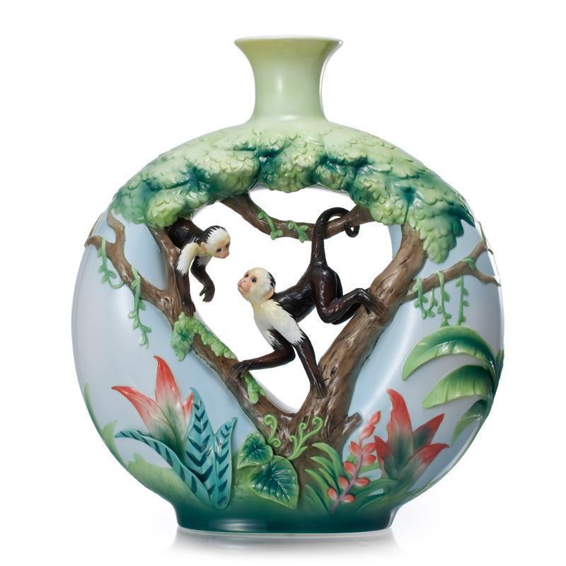 Franz Collection Monkey Mischief Vase Large FZ02007 – Biggs Ltd